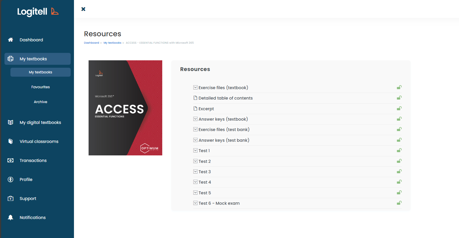 Textbook Resources | Getting Started - Logitell Support