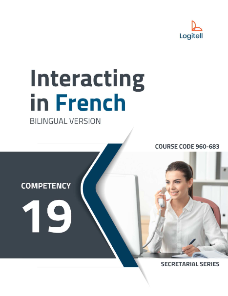 Interacting in French (bilingual version), competency 19, 960-683 ...