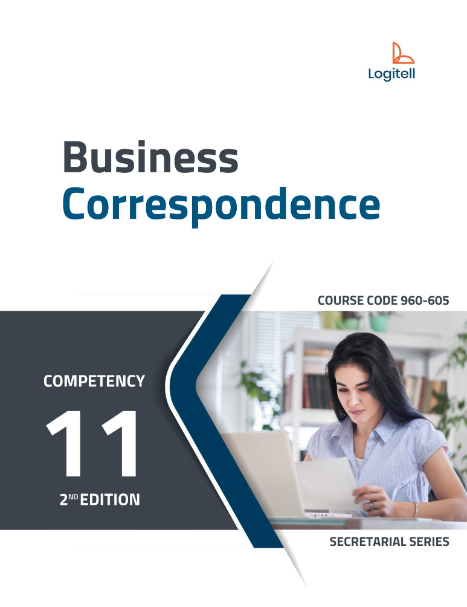 Business Correspondence – 2nd edition, competency 11, 960-605, Secretarial | Logitell