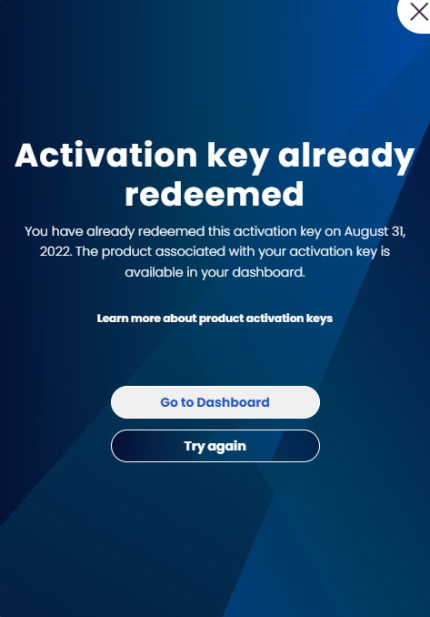 Product activation key errors | Product activation keys - Logitell Support